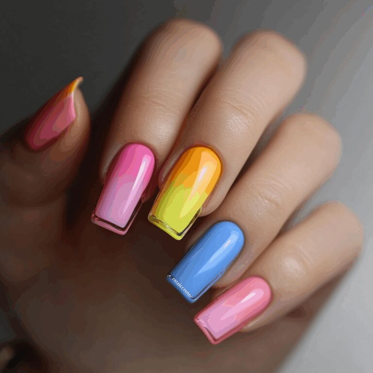 Square French Tip Nails: The Perfect Blend of Classic & Chic | Perfect ...